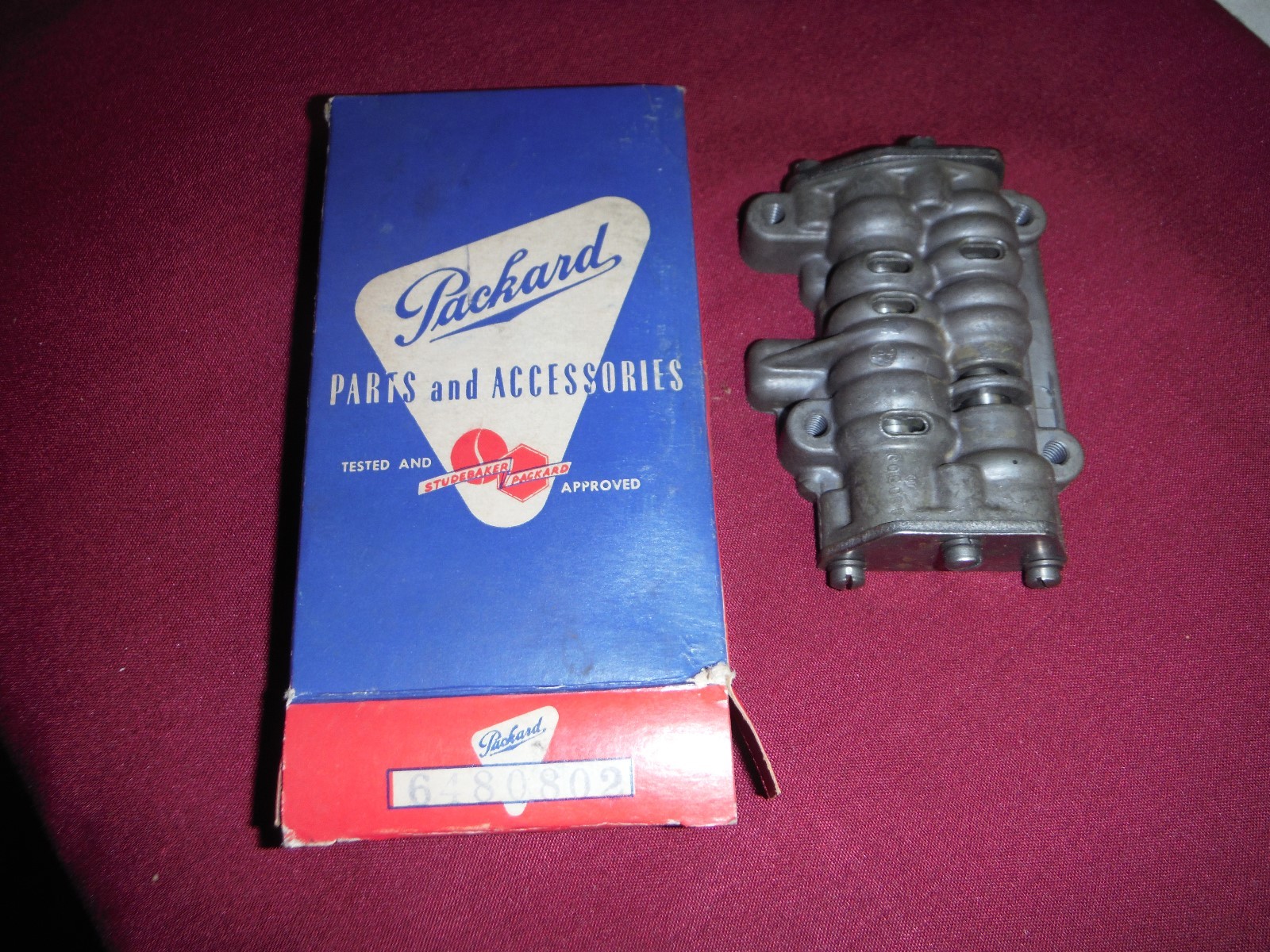 1956 Packard Ultramatic Valve Body 6480802 NOS | eBay