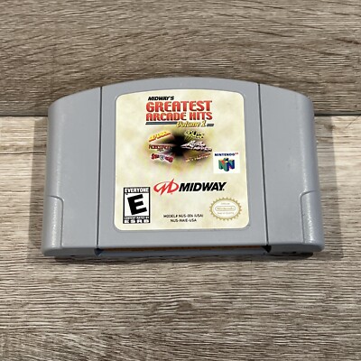 Midway's Greatest Arcade Hits: Vol. - Nintendo 64 - Game Only ...