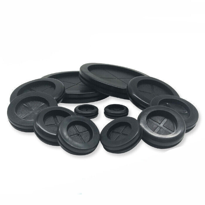 Blind Rubber Grommet Double Sided Closed Wire Protect Bungs 16-100mm ...