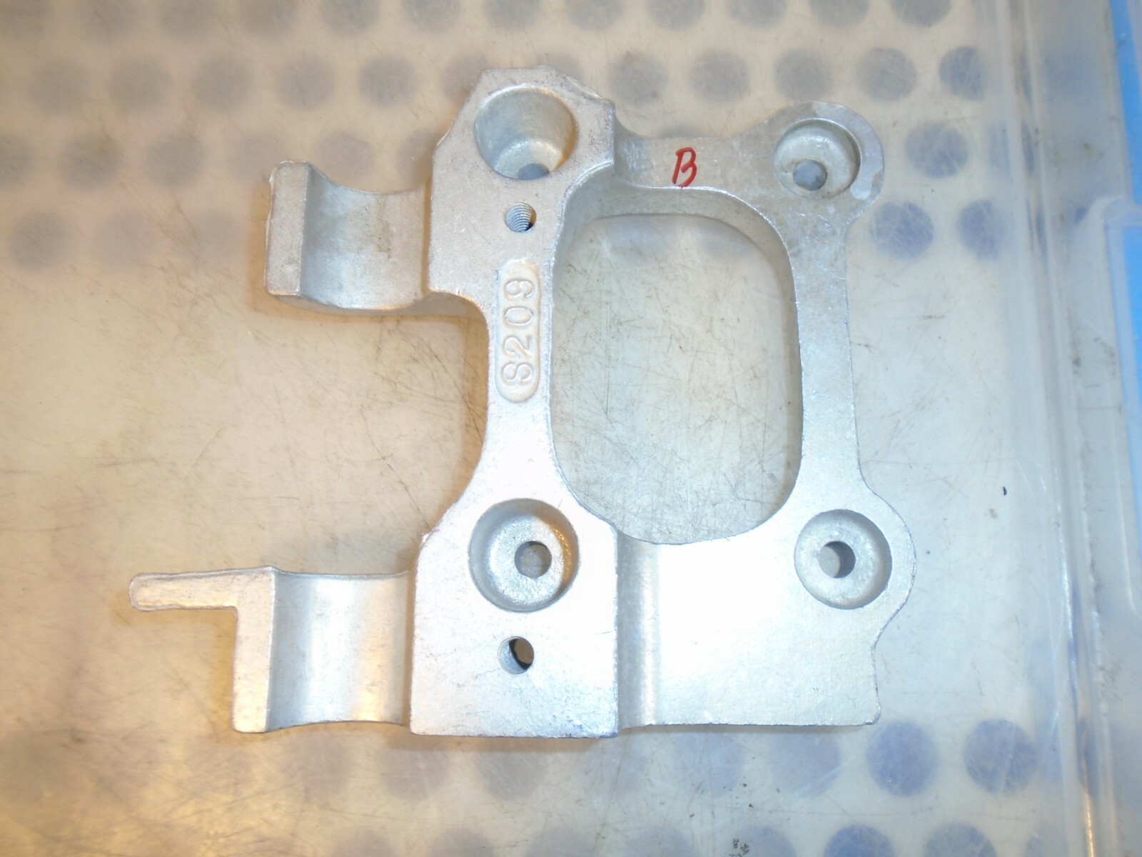 VINTAGE RACING GO KART SDH YAMAHA KT100 ANGLED MOTOR MOUNT S209 CART ...