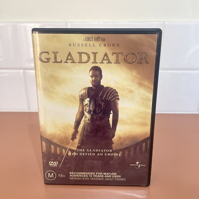 Gladiator (DVD, 2004) - Russell Crowe - Region 4 - Free Postage ...