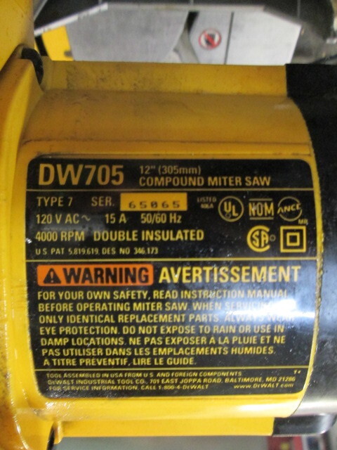 De Walt Dw705 Saw | eBay