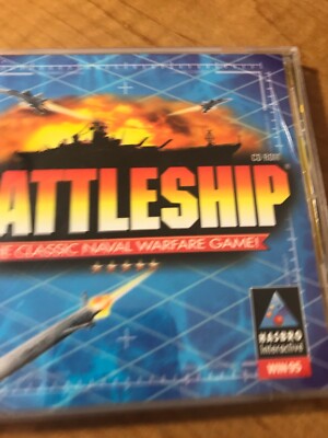 Battleship (Windows PC, 1997) Classic Naval War Game HASBRO INTERACTIVE ...