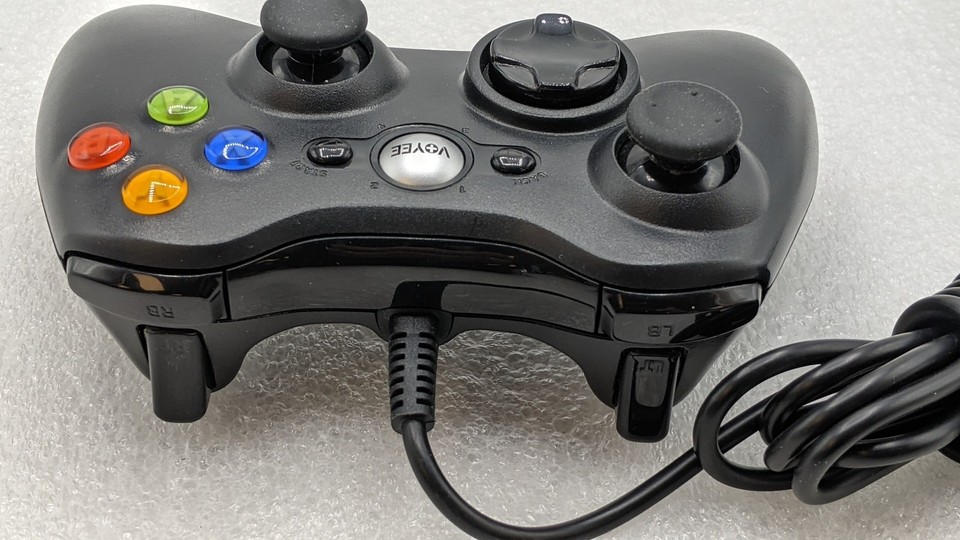 Voyee Wired PC/Xbox 360 Controller (Slim, PC Windows 11/10/8/7) FREE S ...