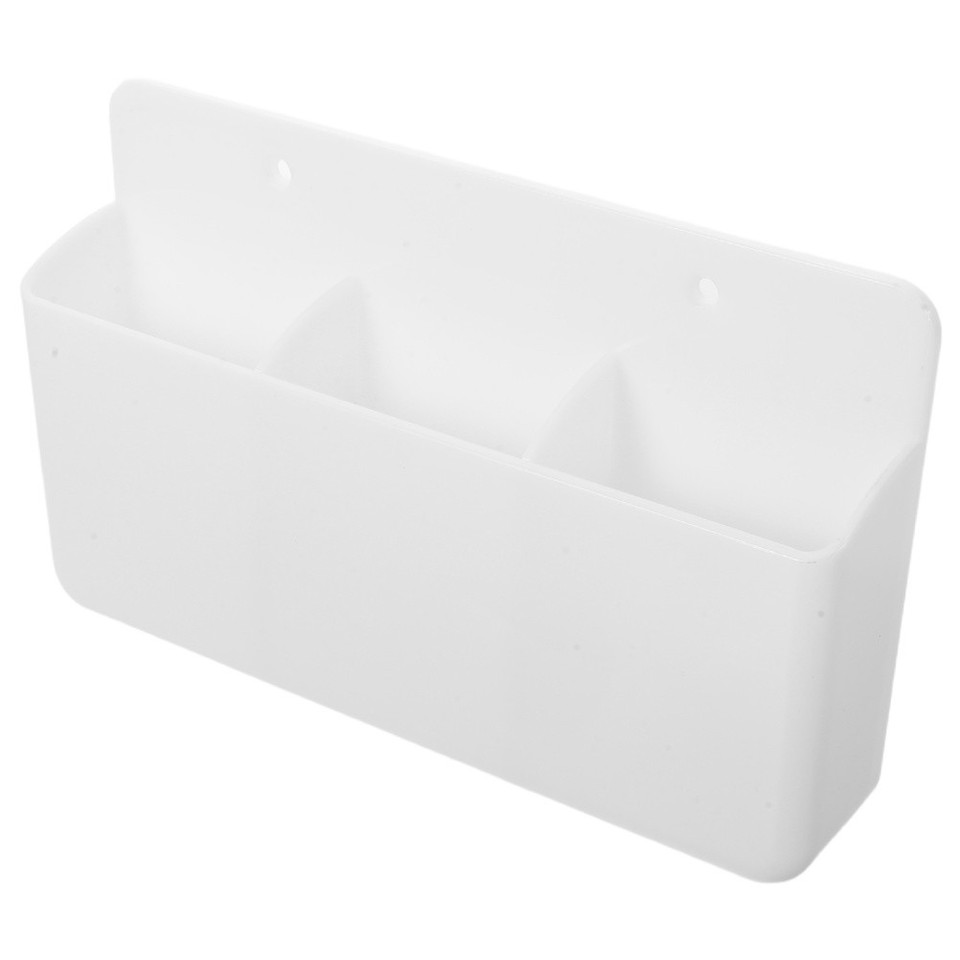 Remote Control Wall Mount: 3-Grid Tv Controller Holder - Adhesive ...