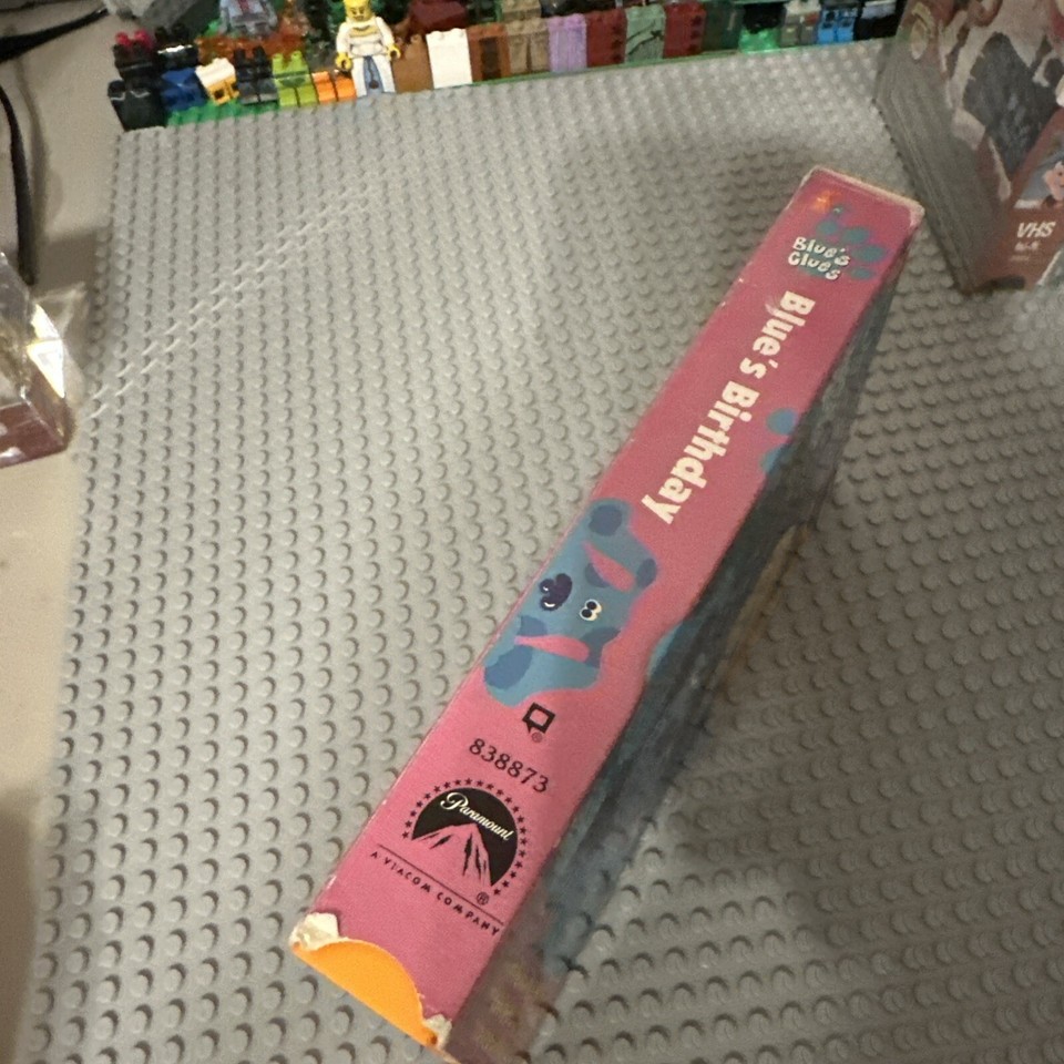 Blue's Clues : Blue's Birthday VHS Tape 1998 Blues Nick Jr Nickelodeon ...