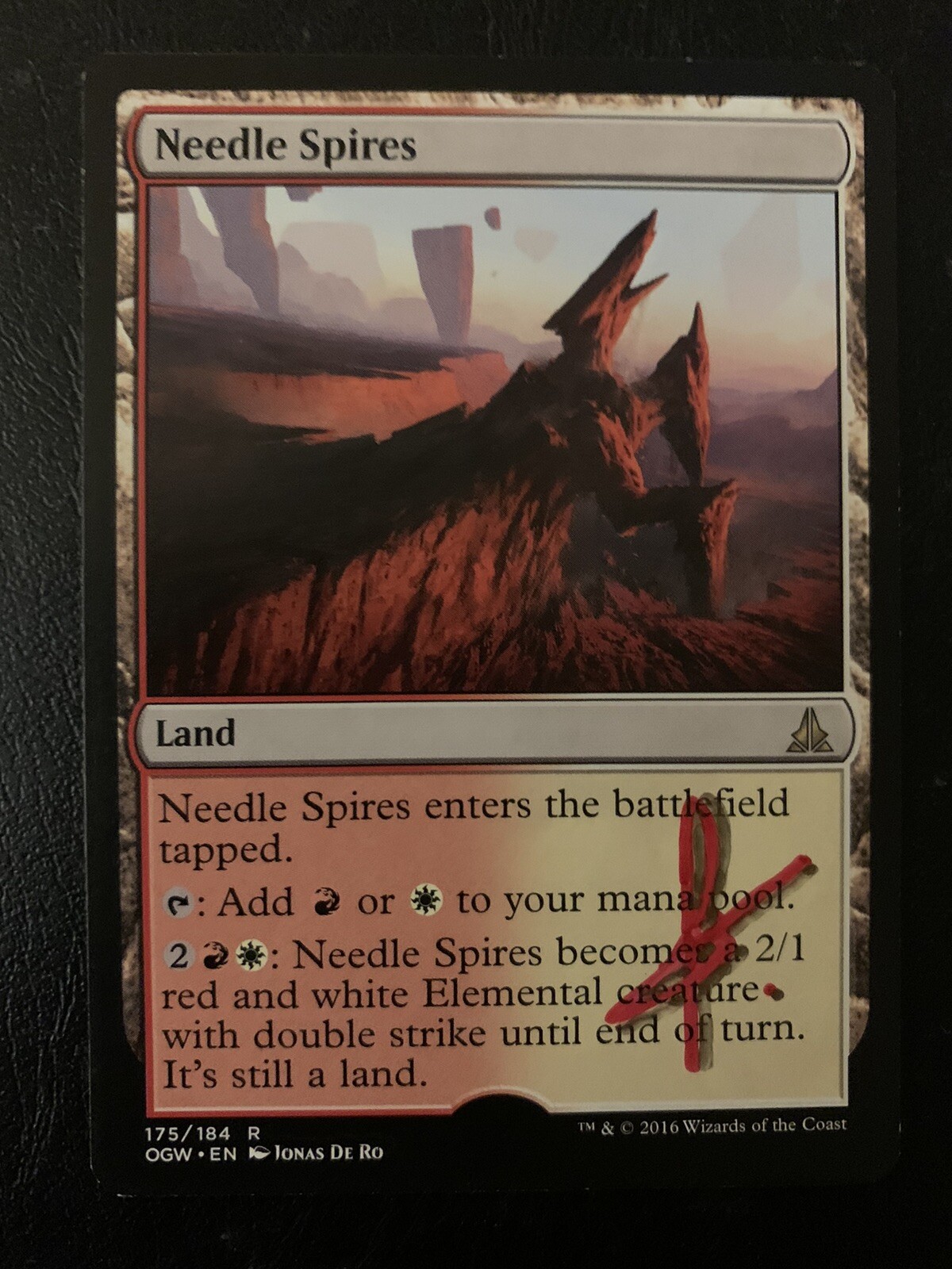 Needle Spires Artist Proof Signed Sketched Oath of the Gatewatch OGW ...