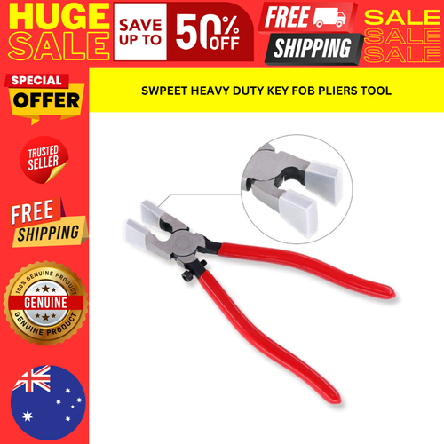 Key Fob Pliers Tool Metal Glass Running Pliers with Flat & Curved Jaw ...