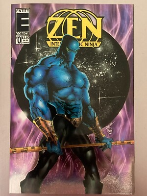 ZEN INTERGALACTIC NINJA Vol.1, #0 *DIE-CUT CHROMIUM COVER* (Entity ...
