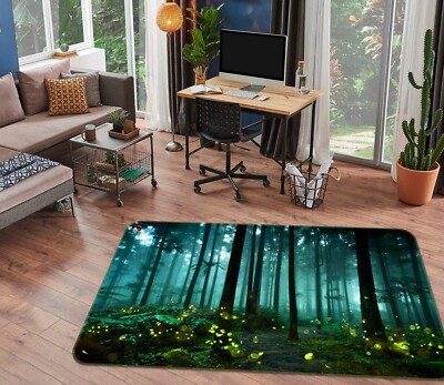 3D Forest Firefly ZHUA2701 Game Non Slip Rug Mat Photo Carpet Vera 2023 ...