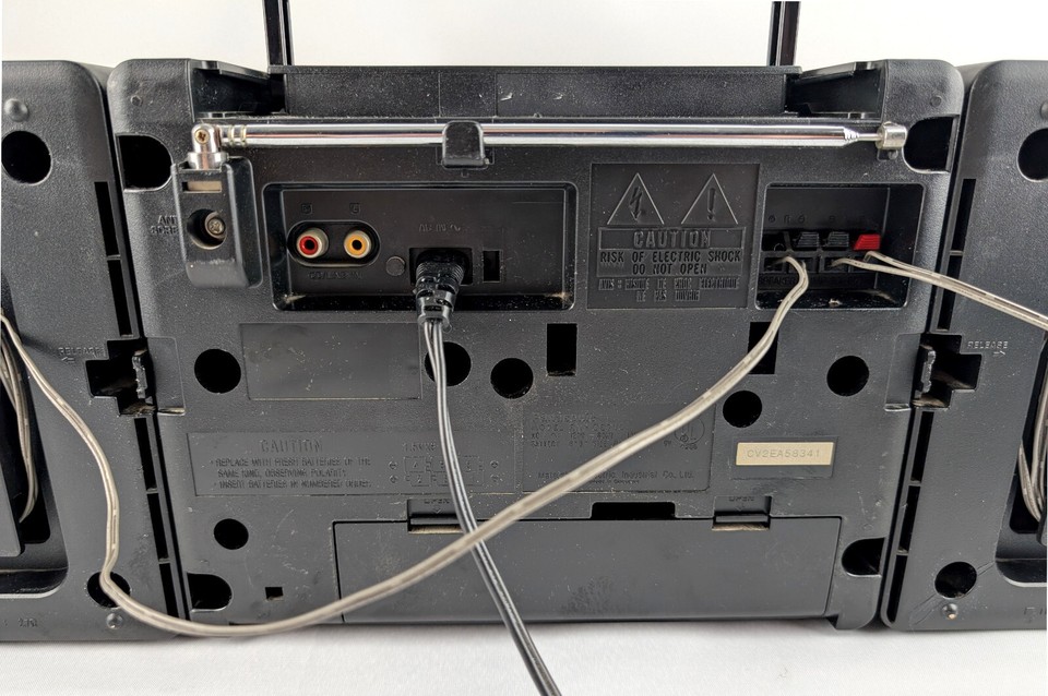 Panasonic RX CS710 Portable Stereo Component Cassette Player AM FM ...