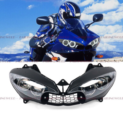 Headlight Head Lamp Assembly Fit For Yamaha YZF R6 2003-2005 YZF R6S ...
