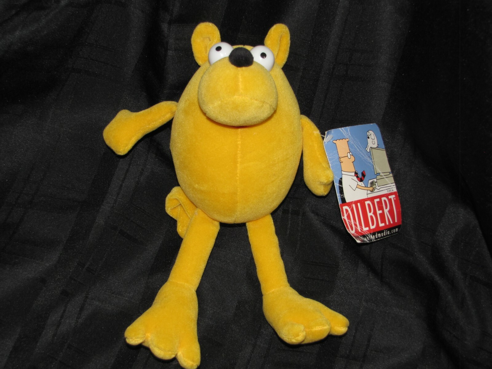 Commonwealth Stuffed Plush Dilbert Ratbert Gold Yellow United Feature ...