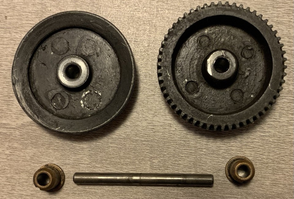 Marx Train - Pair Prewar Spoked style Locomotive Wheels w/ Axle ...