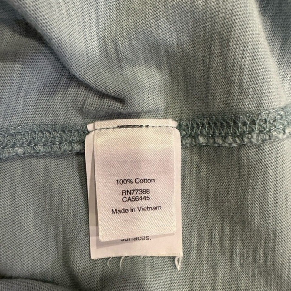 J. Crew Mercantile Mens Long Sleeve Henley Shirt Casual Top Medium Blue ...