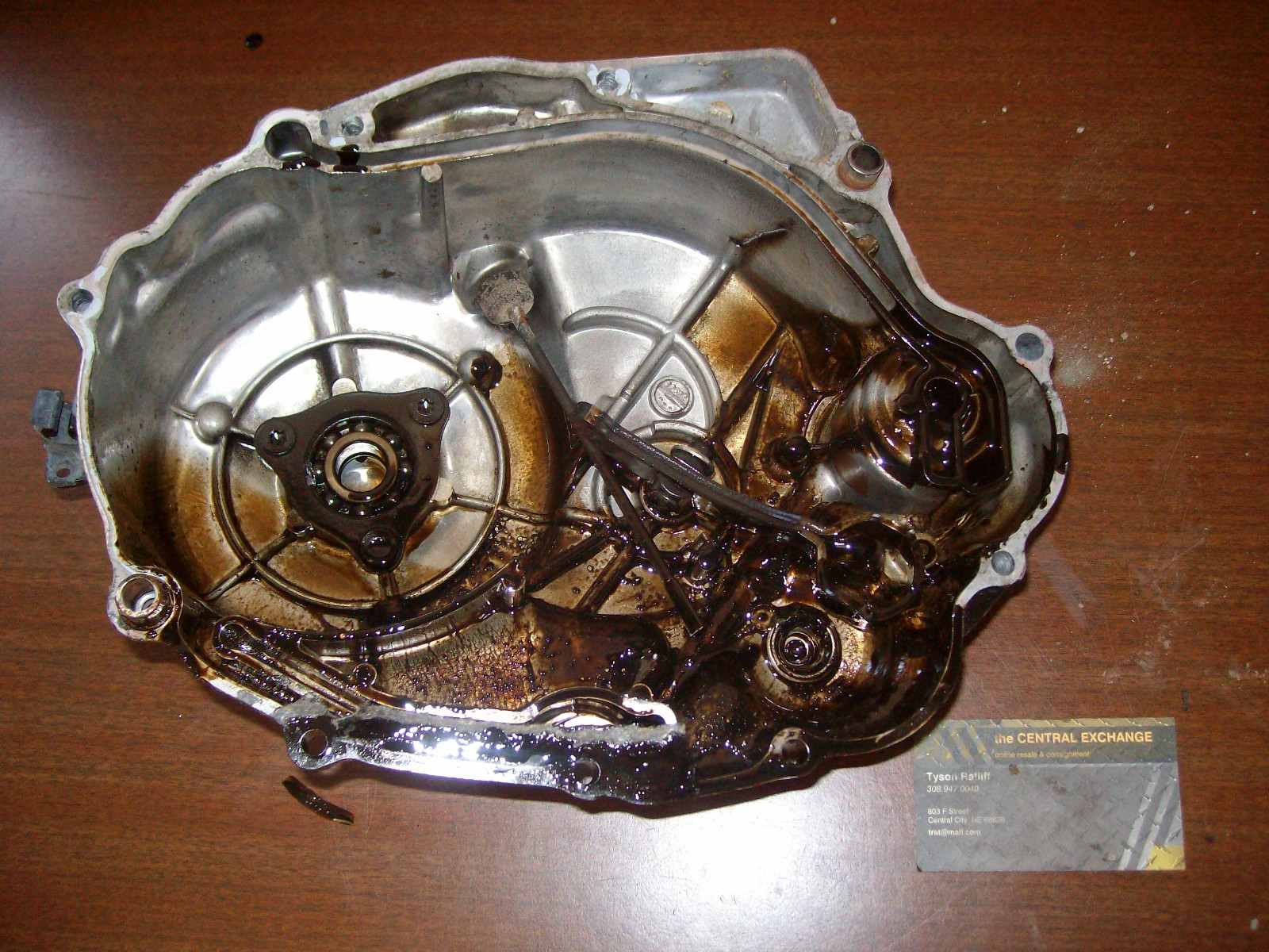 83 84 85 YAMAHA TRI MOTO 225 YTM225DXL ENGINE CRANKCASE SIDE CLUTCH ...