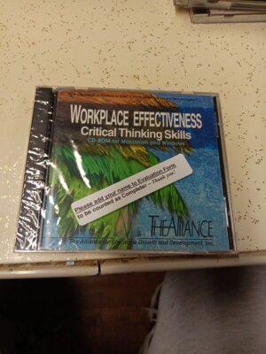 WORKPLACE EFFECTIVENESS CRITICAL THINKING SKILLS, CD-ROM FOR MACINTOSH ...