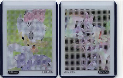 2023 Disney Joyful Lattice Double-Sided Card #D100-LR05 Daisy Duck | eBay