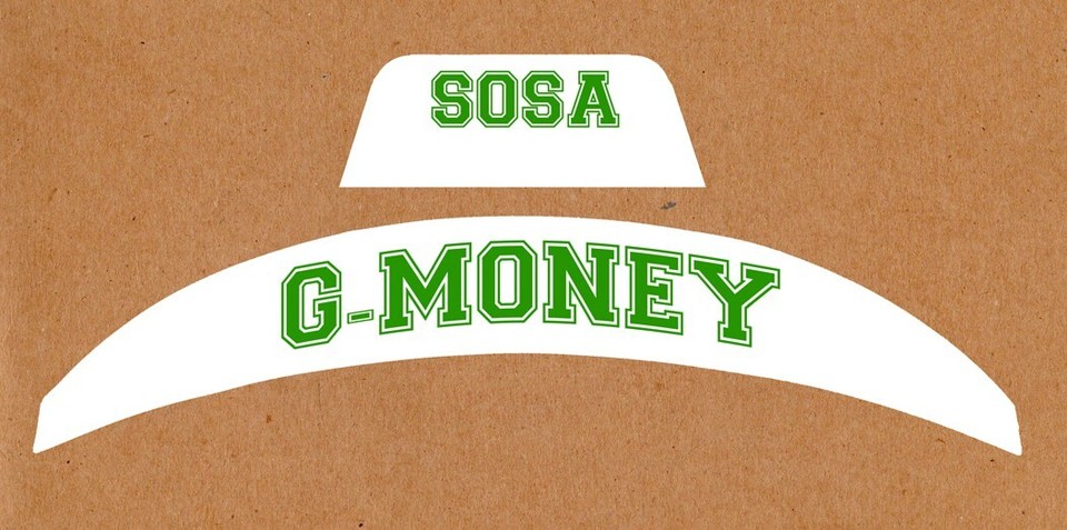 Custom FULL SIZE Bumper Decals for Riddell SpeedFlex - 20mil Vinyl | eBay