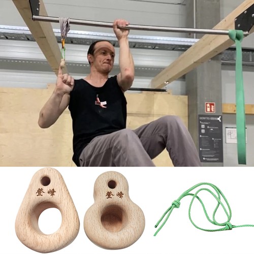 Rock Climbing Fingerboard Small Climbing Grip Trainer Board Wooden ...