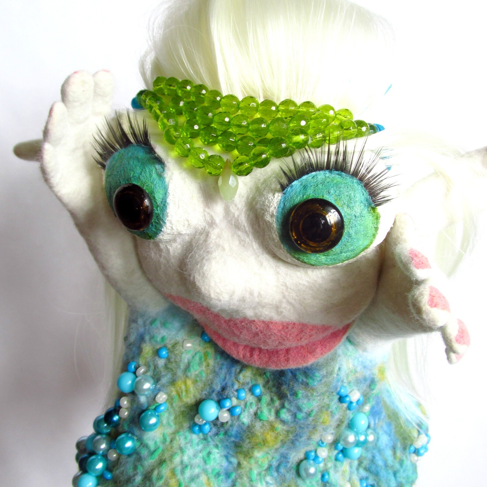 Marionette puppet Elfin Fairy Fantasy Muppet style Creature puppet ...