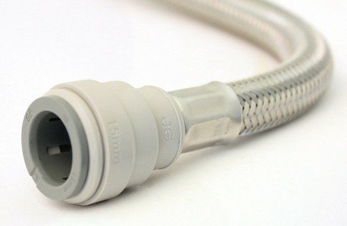 JG Speedfit Push Fit Hose Pipe Flexible Tap Connectors Flexi Tails Tap ...