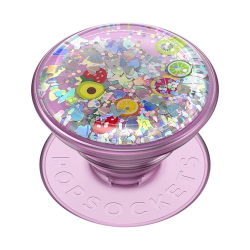 PopSockets Phone Grip Stand Tidepool Liquid Glitter Fruit POPGRIP LUXE ...