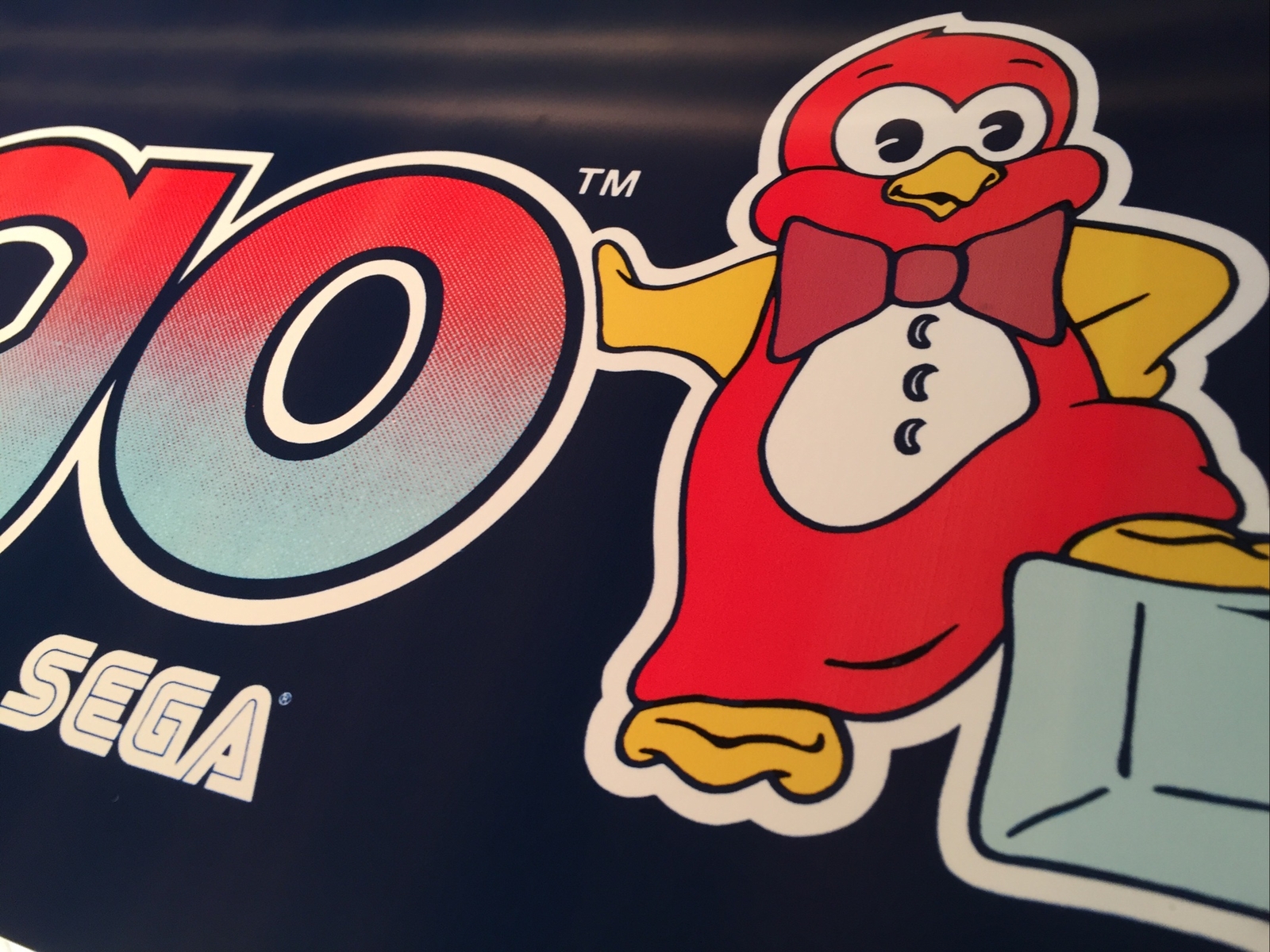 Pengo Arcade Marquee 26"x8" | eBay