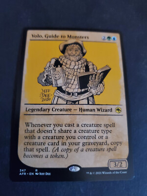 Volo, Guide to Monsters - Showcase #347 (NM) Forgotten Realms AFR Magic ...