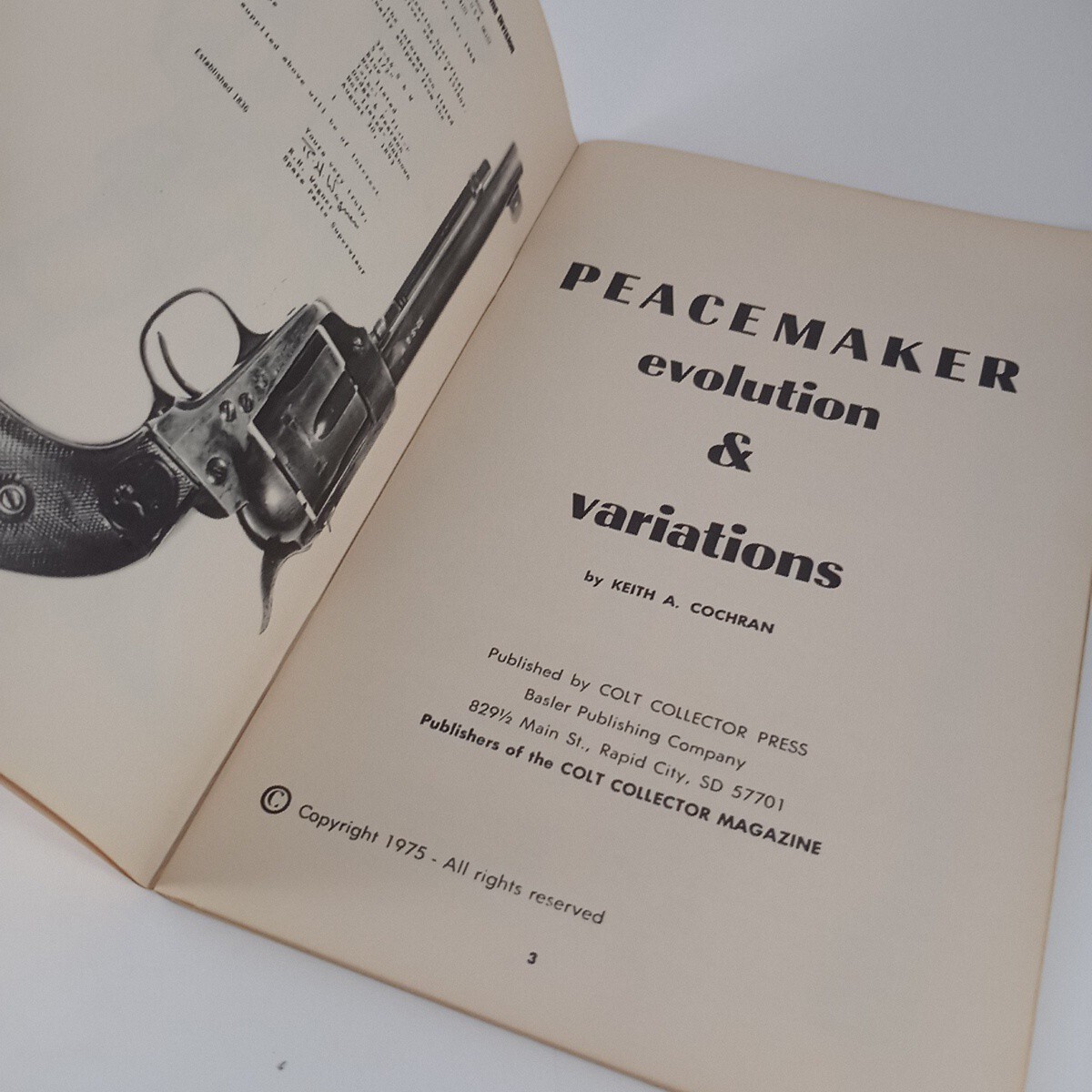 Peacemaker Evolution & Variations - Keith Cochran 1975 | eBay