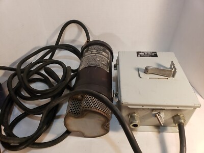 Prosser 9-01334-24FK Submersible Dewatering Pump 1.0 HP | eBay