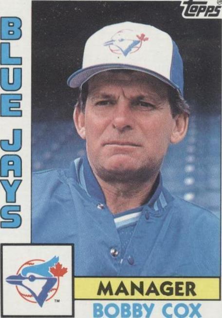 1984 Topps - Bobby Cox #202 for sale online | eBay