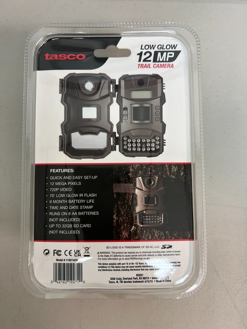 Tasco 119274CW 12MP Trail Camera for sale online | eBay