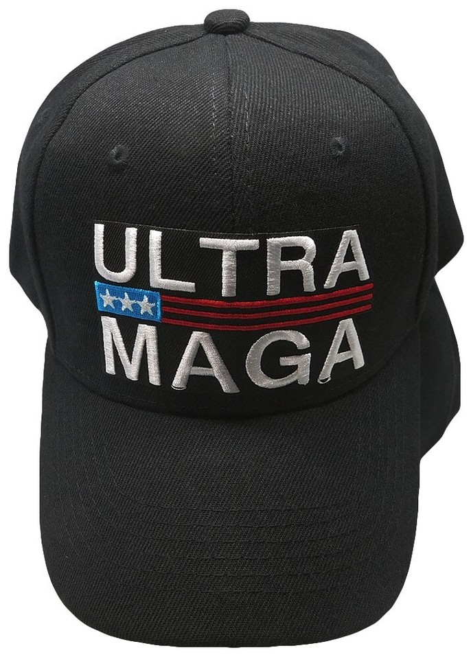 BLACK MAGA ELON MUSK Trump 2024 Patriotic Black Adjustable Embroidered ...