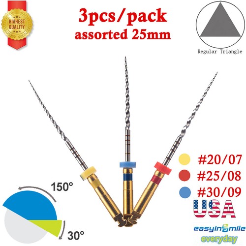 Dental Endo Rotary Files X-ONE Reciprocating Endodontic Files Wave Root ...