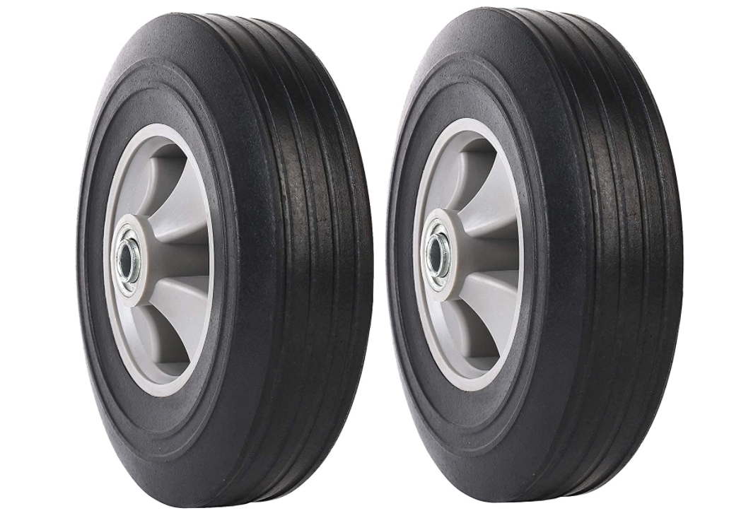 Flat Free Solid Rubber Wheel For Troy Bilt 5550 8550 Watt Generator ...