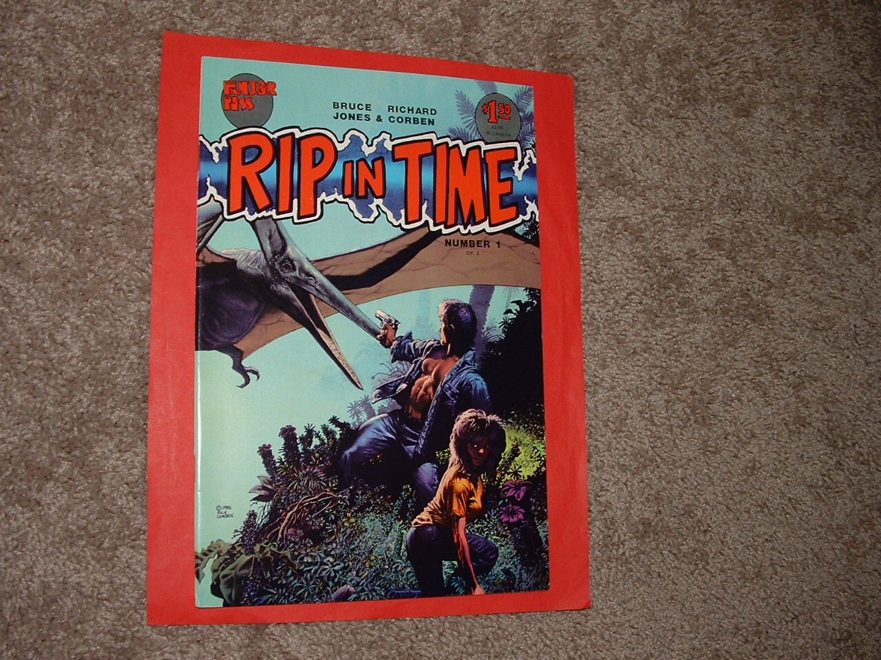 1986 Fantagor Rip in Time 1 Richard Corben Bruce Jones Sharp VF Fast ...