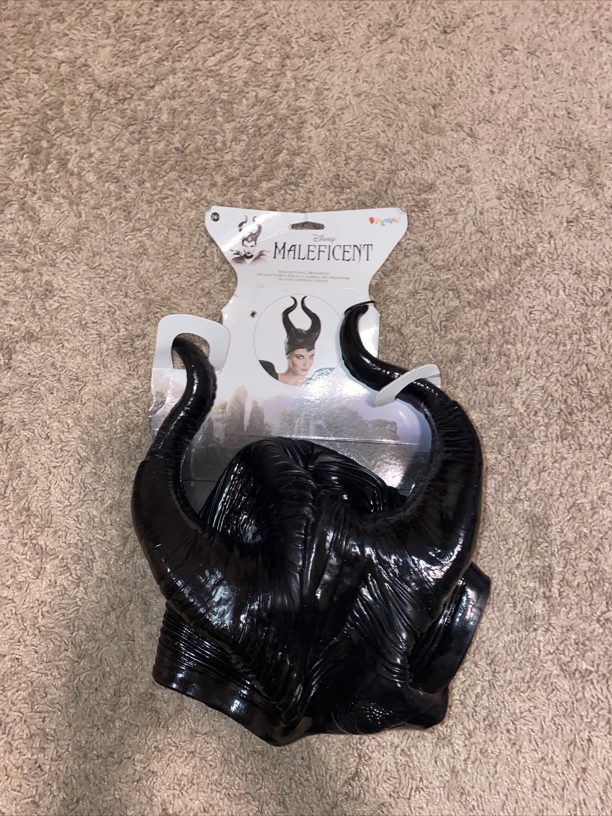 Disney Maleficent Vinyl Horns Deluxe Headpiece