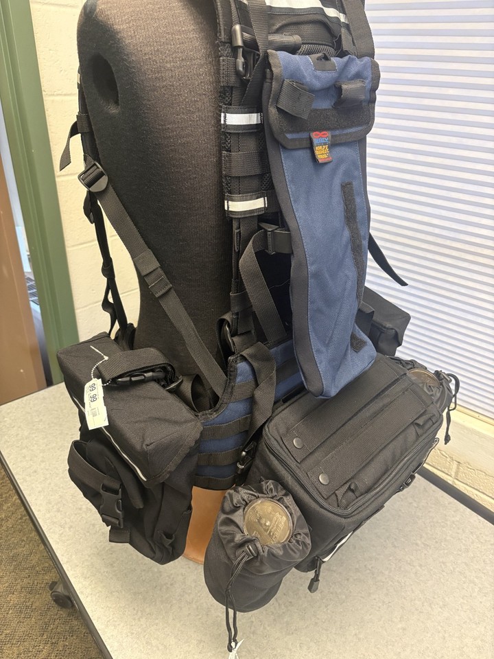 complete wildland firefighter pack system with bags and hydration pouch ...