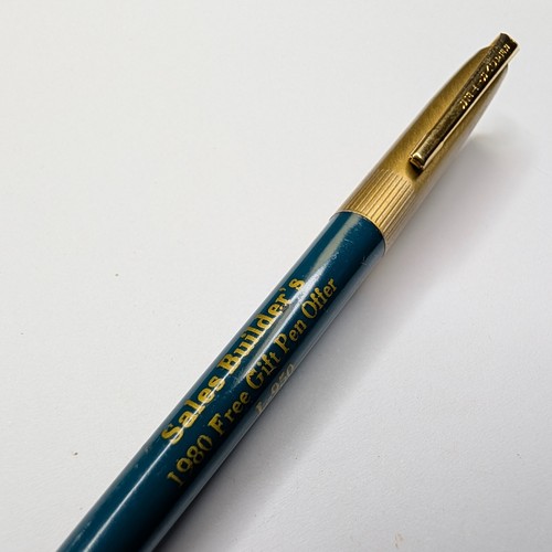1980 Readyriter Sales Builder Free Gift Pen Offer Ballpoint Pen Nice L ...