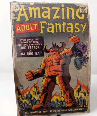 Amazing Adult Fantasy #9 First Tim Boo Ba (Marvel Comics February 1962 ...
