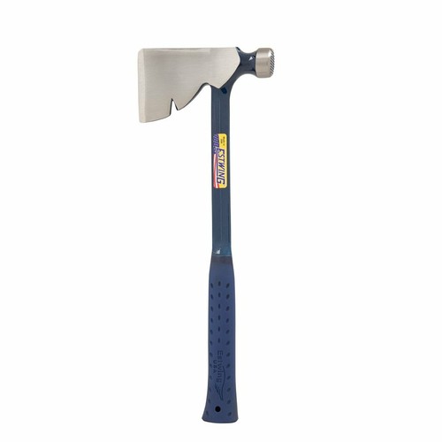Estwing Riggers Axe Solid Steel w/ Blue Nylon Shock Reduction Grip ...