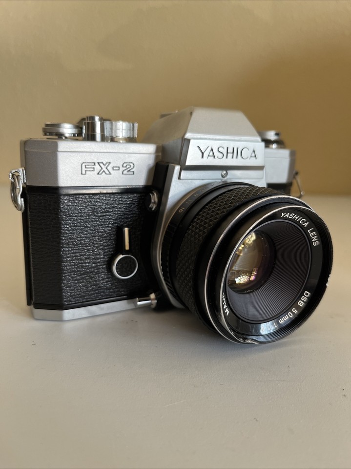 Yashica FX-2 35mm Film Camera DSB 50 mm Yashica Lens / TESTED&WORKING ...