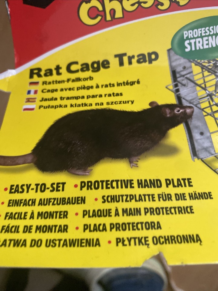Big Cheese Rat Cage Trap | eBay UK