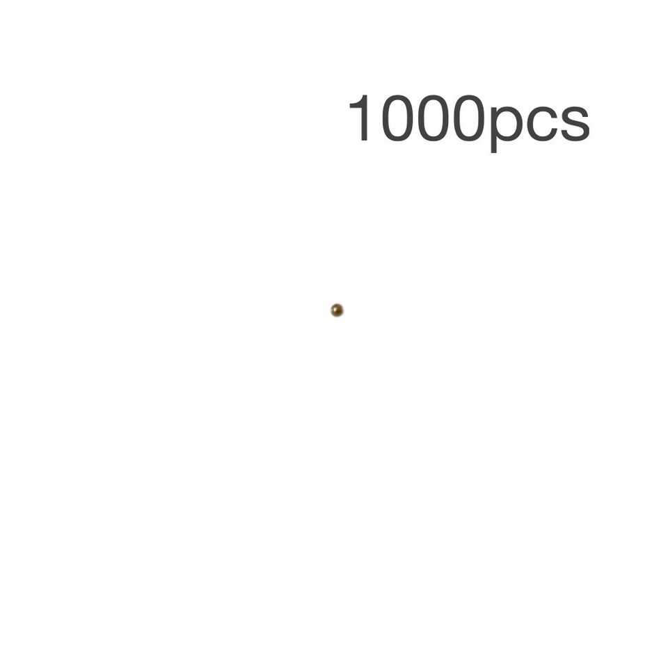 1mm 1000pcs Brass (H62) Solid Balls Loose Bearing Ball High Precision ...