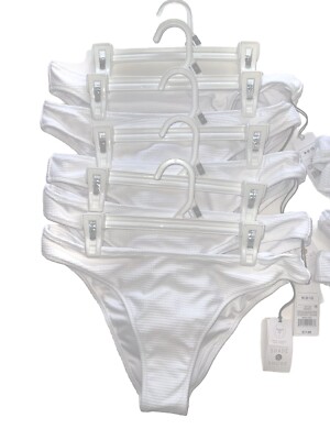 Shade & Shore White Extra Cheeky Bikini Bottom medium (8-10) | eBay