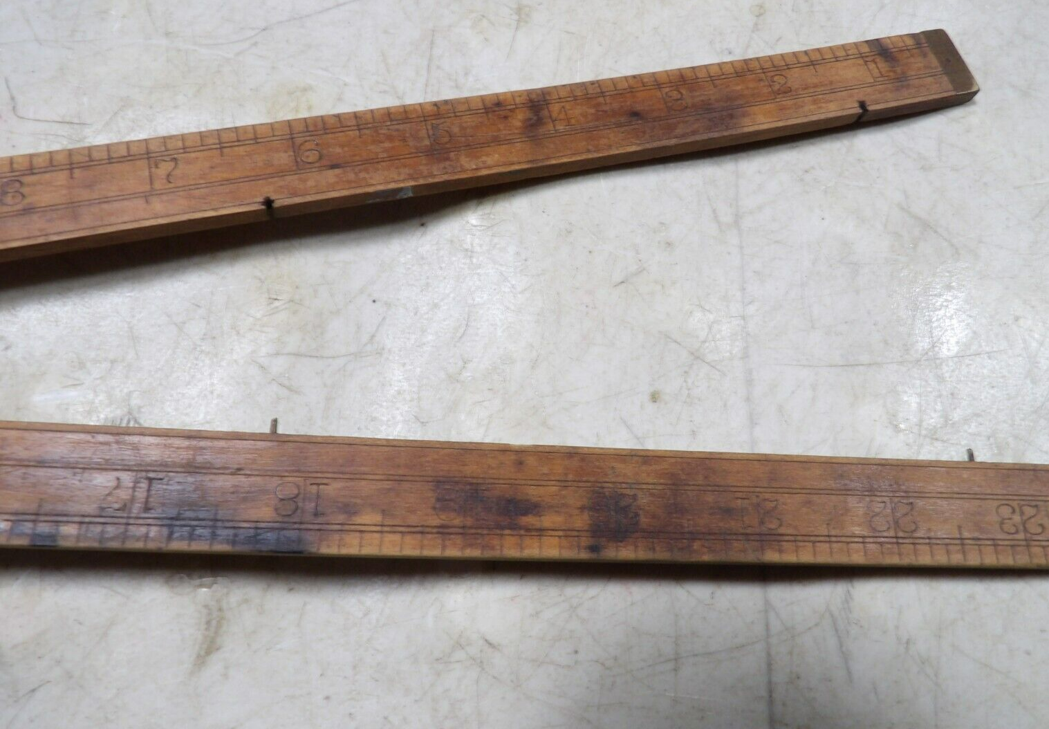 Vintage/Antique Stanley Rule & Level Co #1 Boxwood Ruler 24" | eBay
