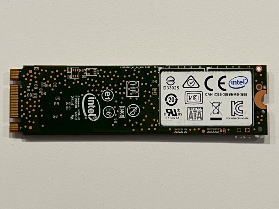 Intel SATA 256GB SSD M.2 80mm SSDSCKKF256H6 - Health Status Good 99% | eBay