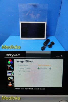 Stryker 26" Vision Elect HDTV Monitor Ref 240-030-960 W/ Power Adapter ...