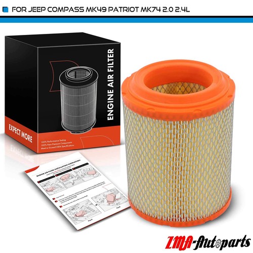1Pcs Engine Air Filter for Jeep Compass Patriot MK49 MK74 2006-2019 2 ...